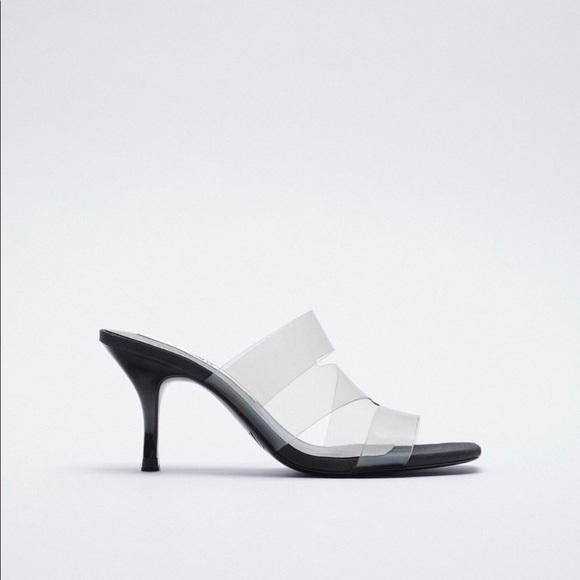 Zara | Shoes | Zara High Heeled Vinyl Sandals | Poshmark